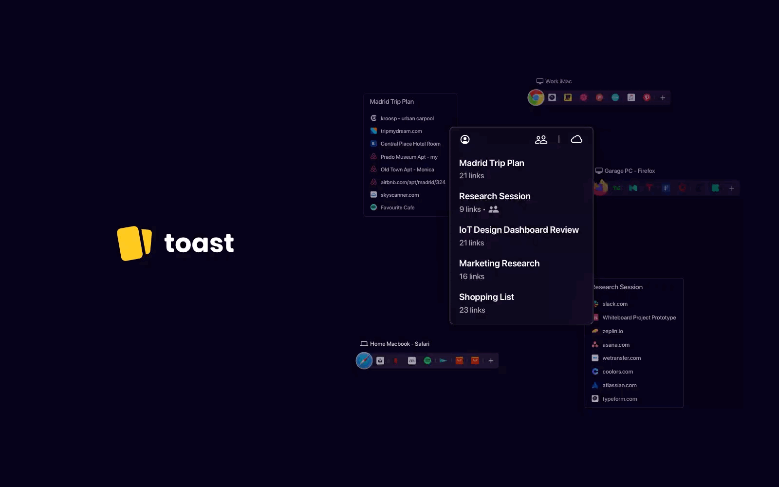 Toast - Save Tabs for Later